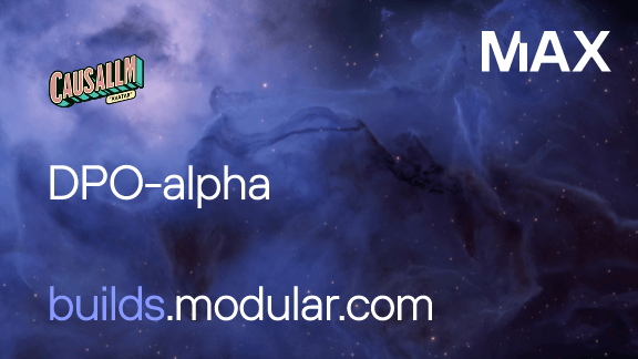 DPO-alpha-14B Model | MAX Builds