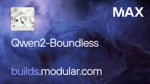 Qwen2-Boundless-M2 Model | MAX Builds
