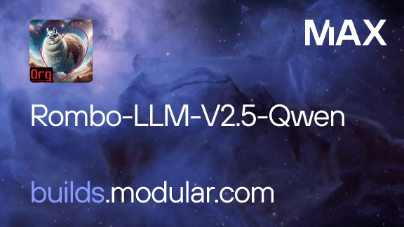 Rombo-LLM-V2.5-Qwen-14B Model | MAX Builds