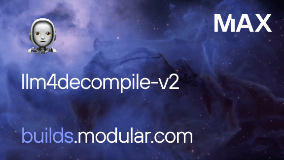 Llm4decompile-v2-22B Model | MAX Builds