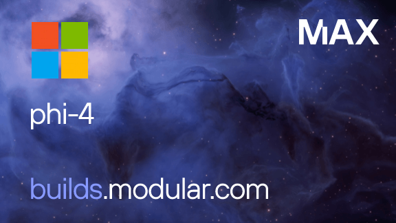 Phi-4-15B Model | MAX Builds